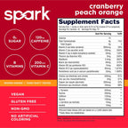 Cranberry peach orange energy boost