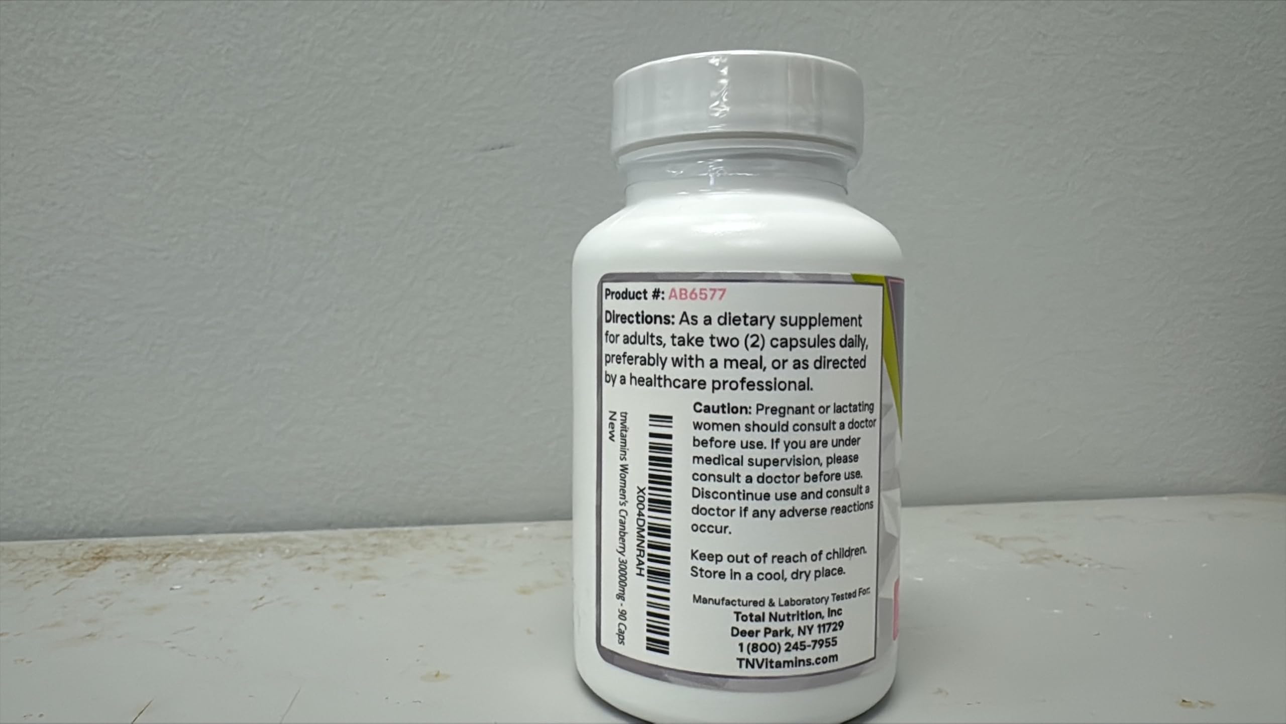 Cranberry pills for a balanced diet