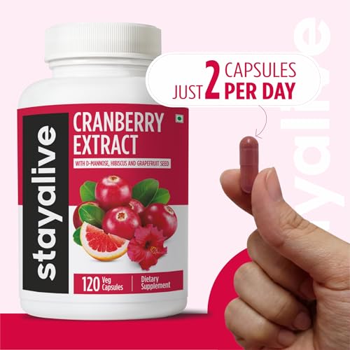 Cranberry pills for antioxidant support