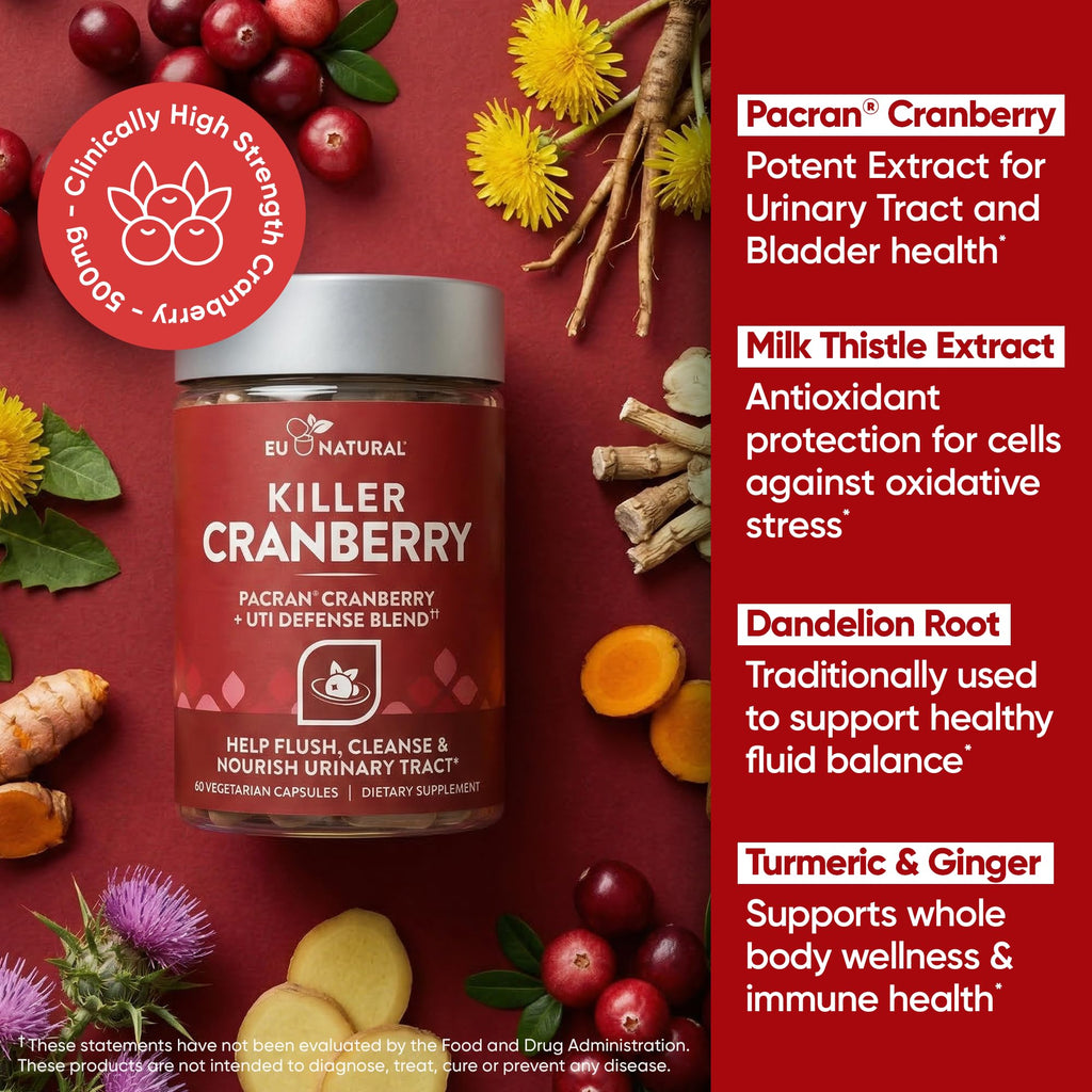 cranberry pills for bladder support