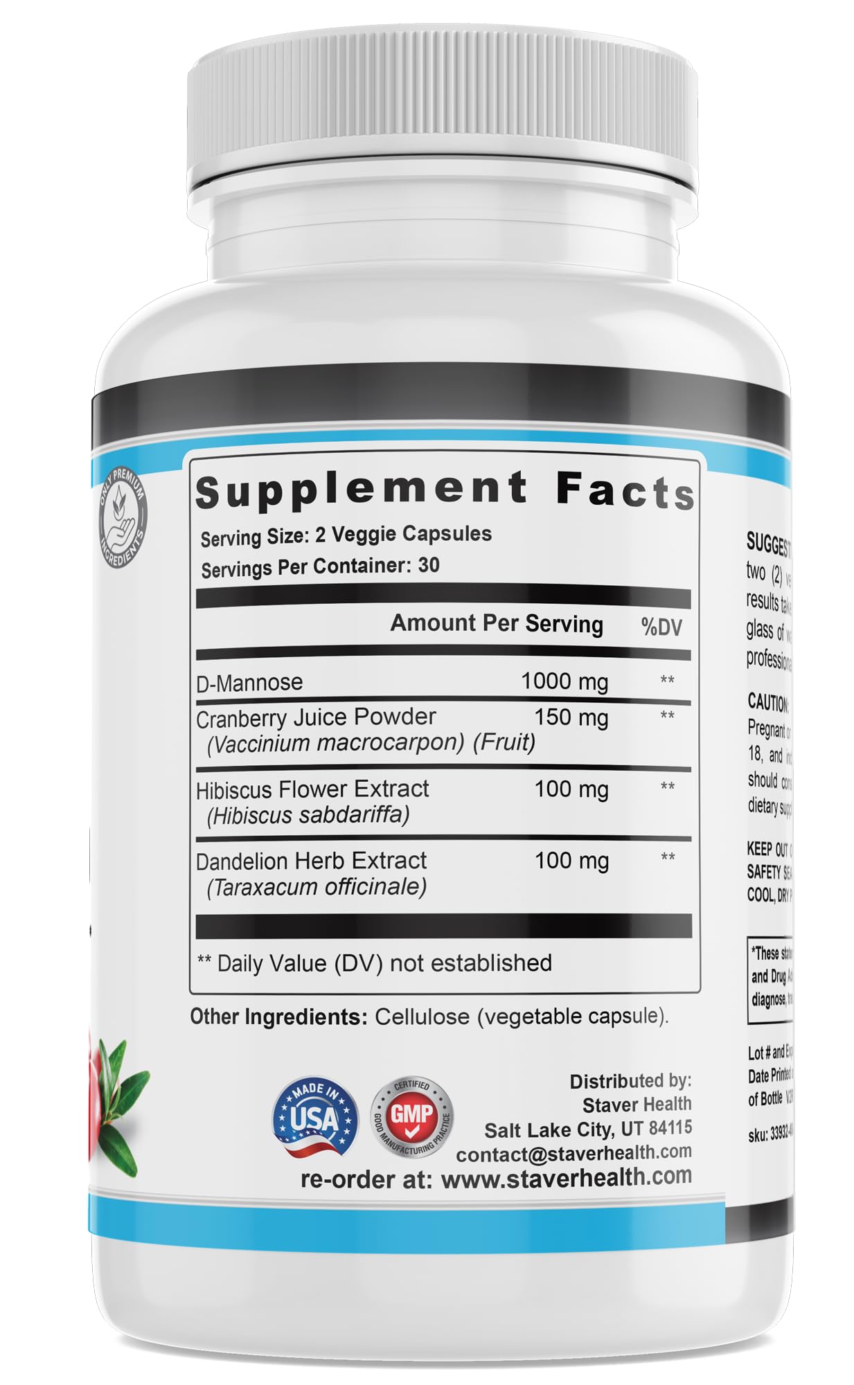 Cranberry pills for immune support