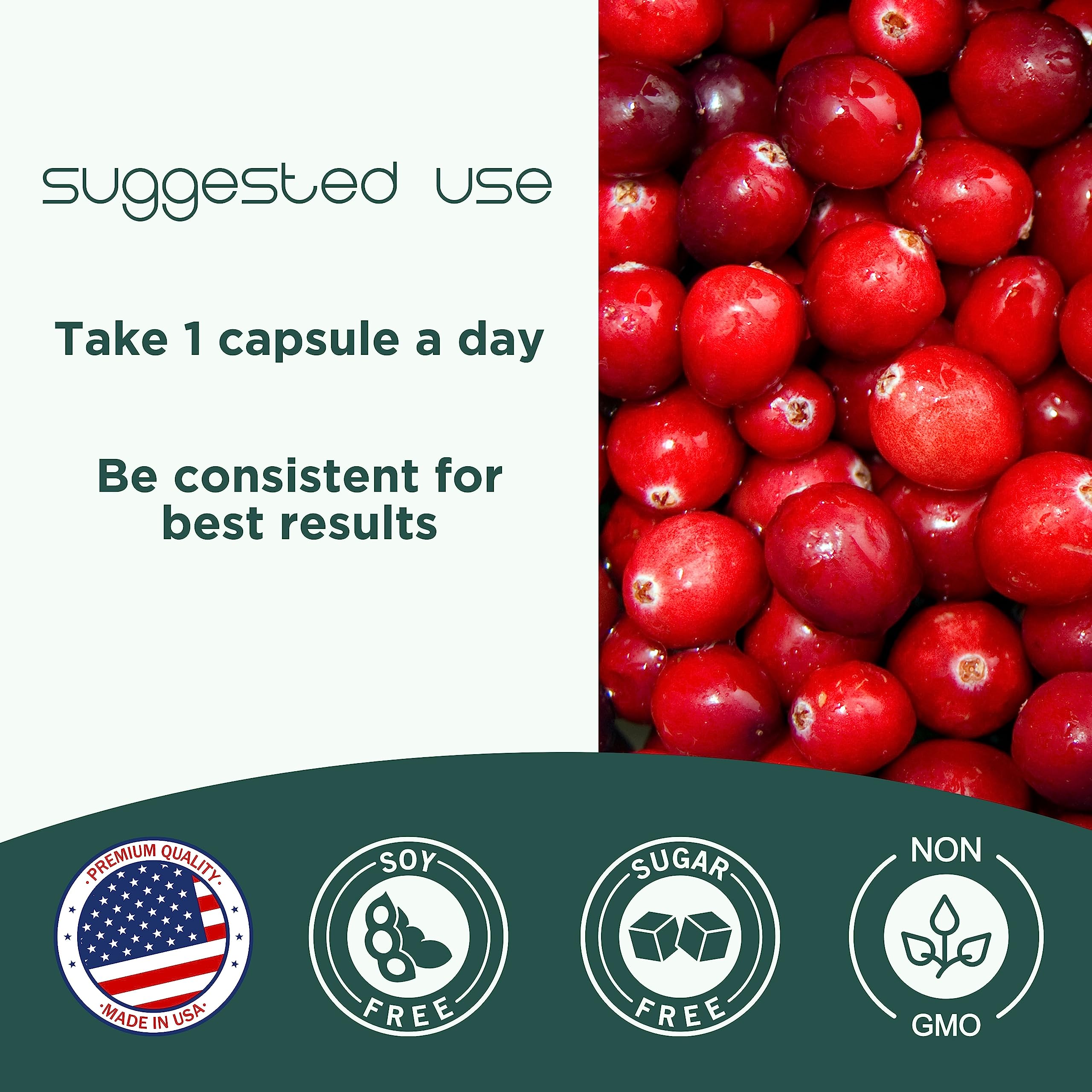 Cranberry pills for natural health boost