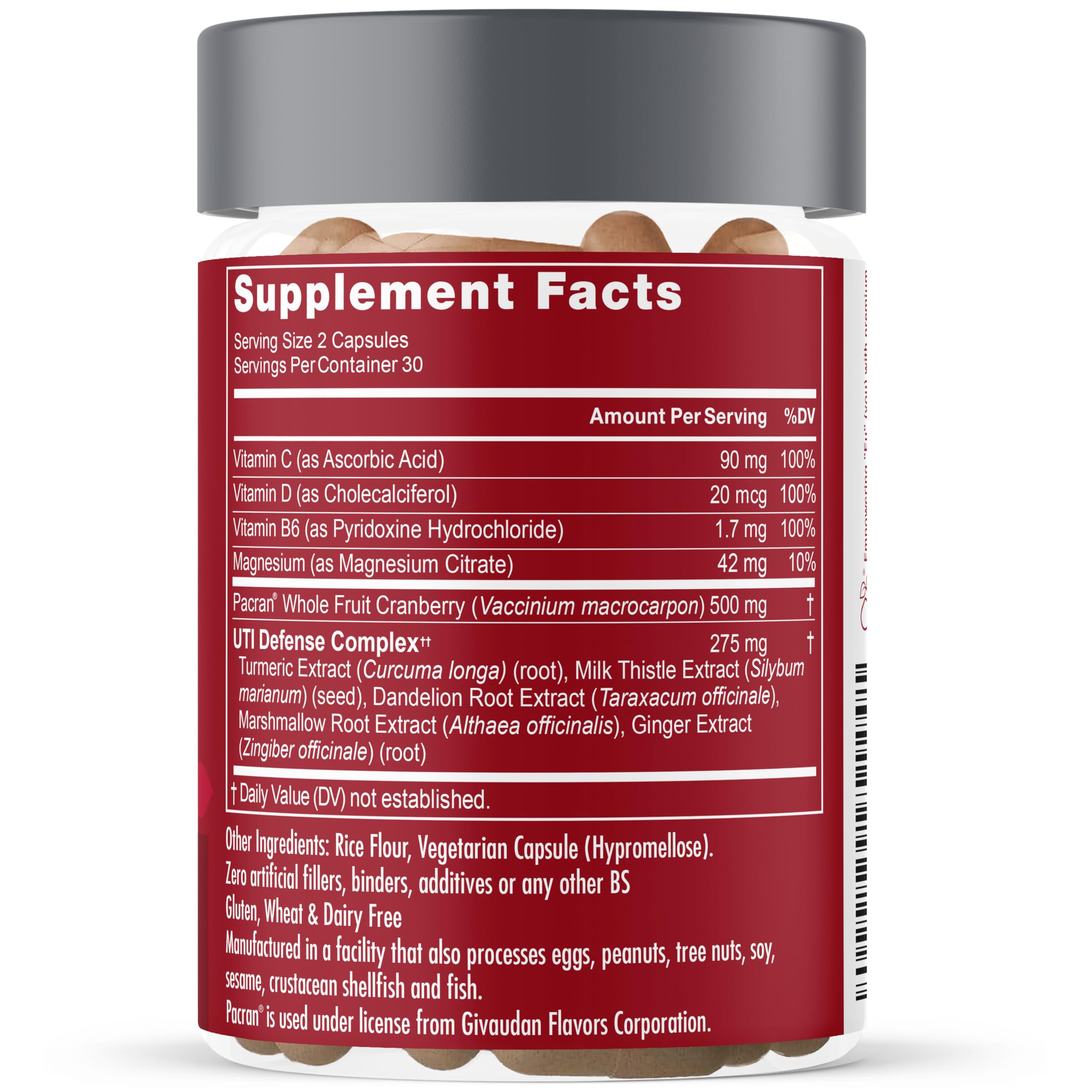 cranberry pills for overall wellness