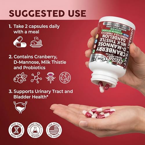 Cranberry pills for senior health