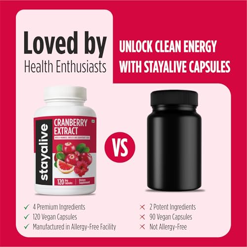 Cranberry pills with hibiscus extract