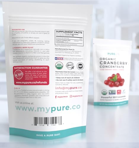 cranberry powder for antioxidant support