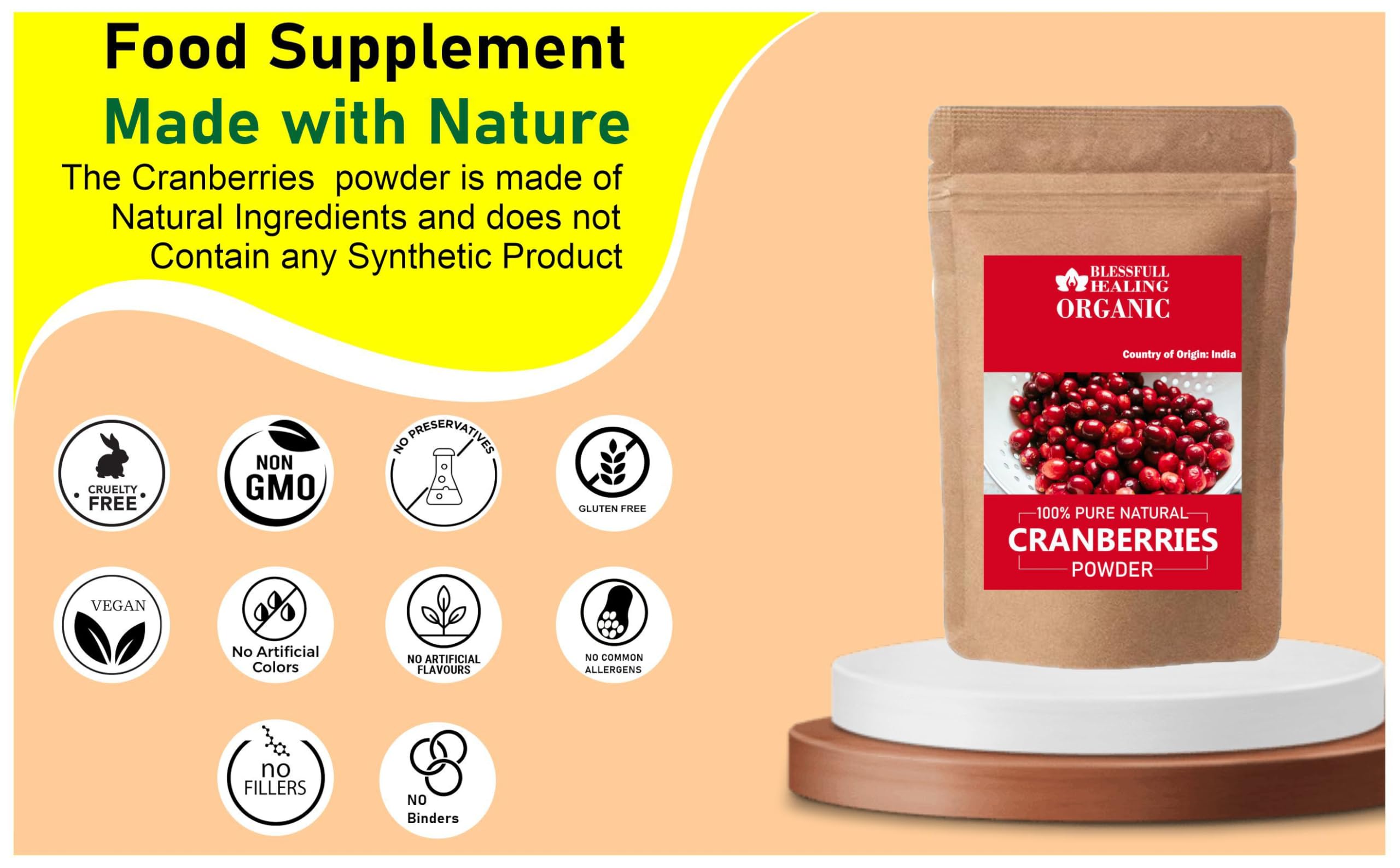 cranberry powder for daily wellness