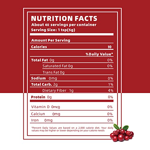 cranberry powder for digestive health