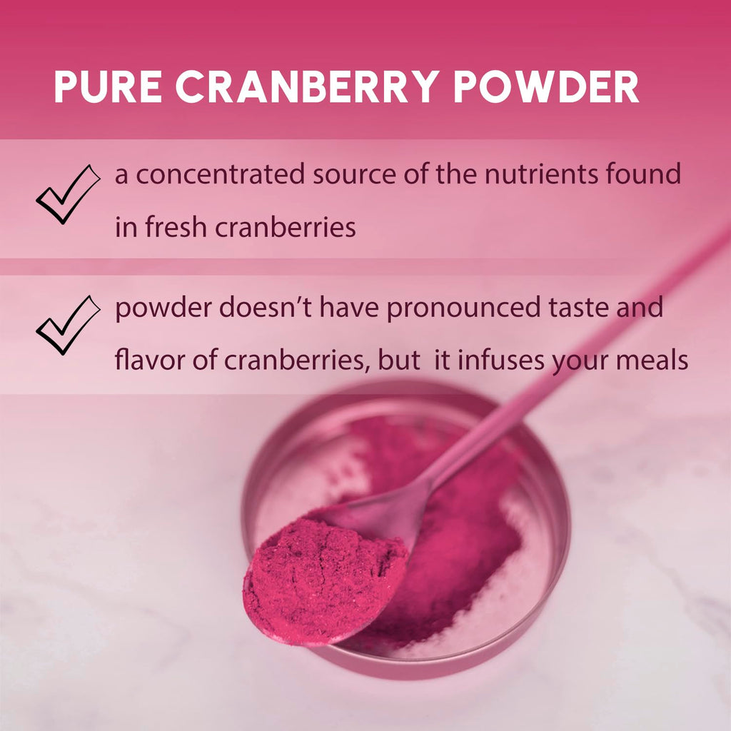 cranberry powder for healthy drinks