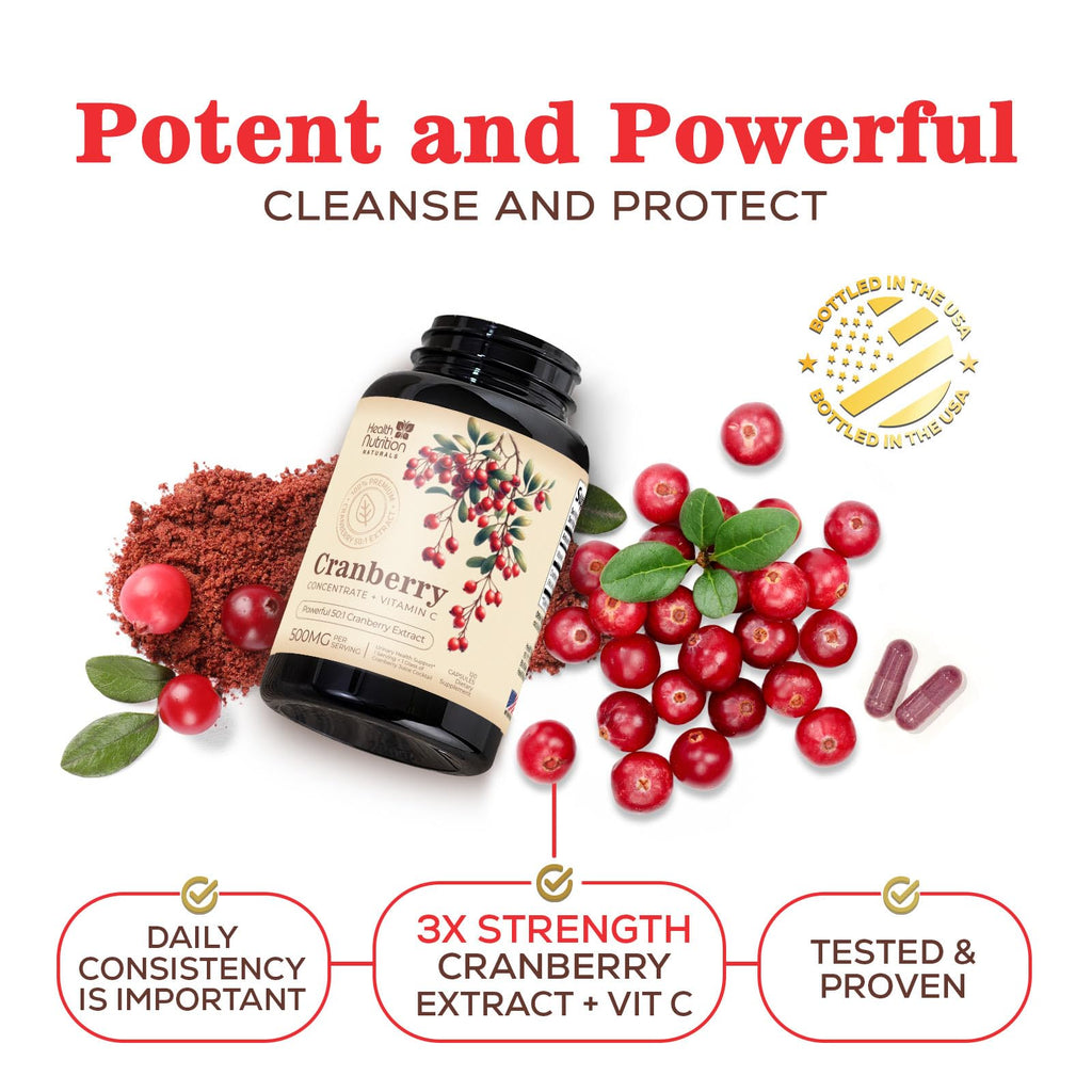 Cranberry powder for healthy hydration