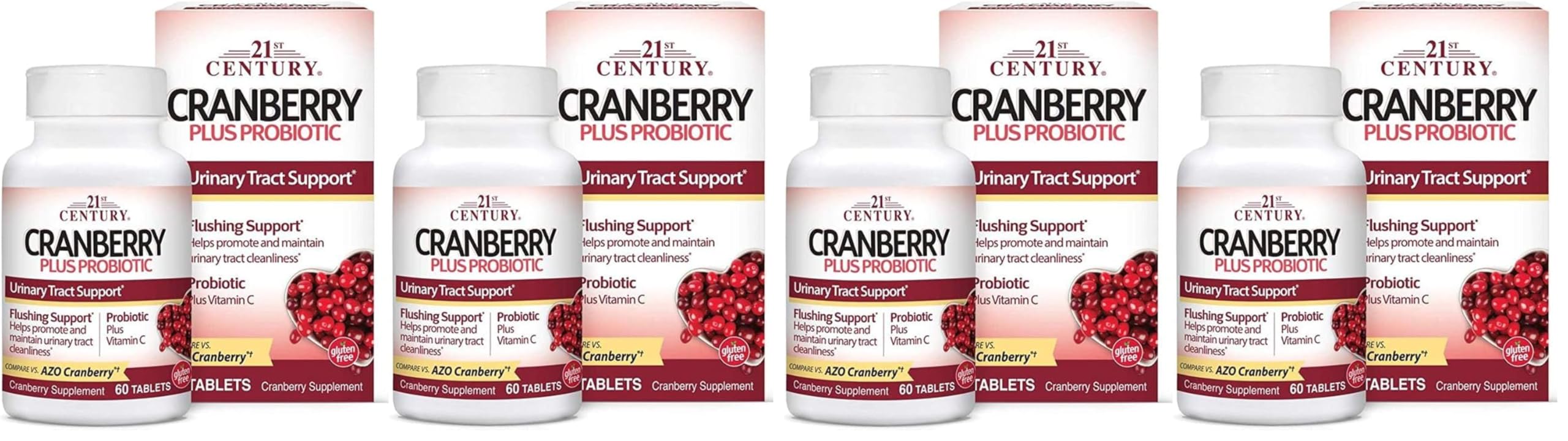 Cranberry probiotic tablets for wellness