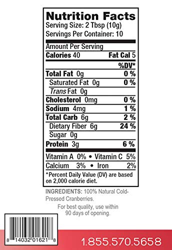 Cranberry protein for energy boost