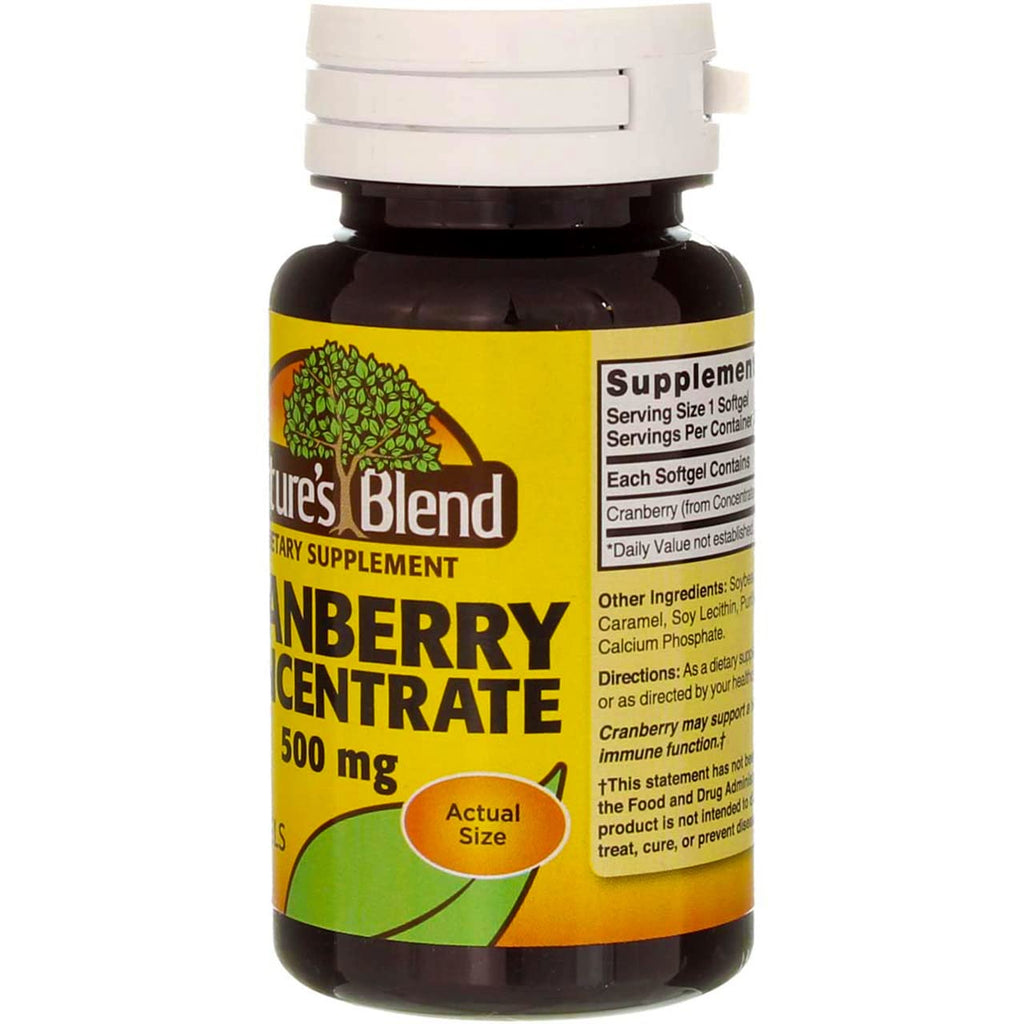 Cranberry soft gels for antioxidant boost