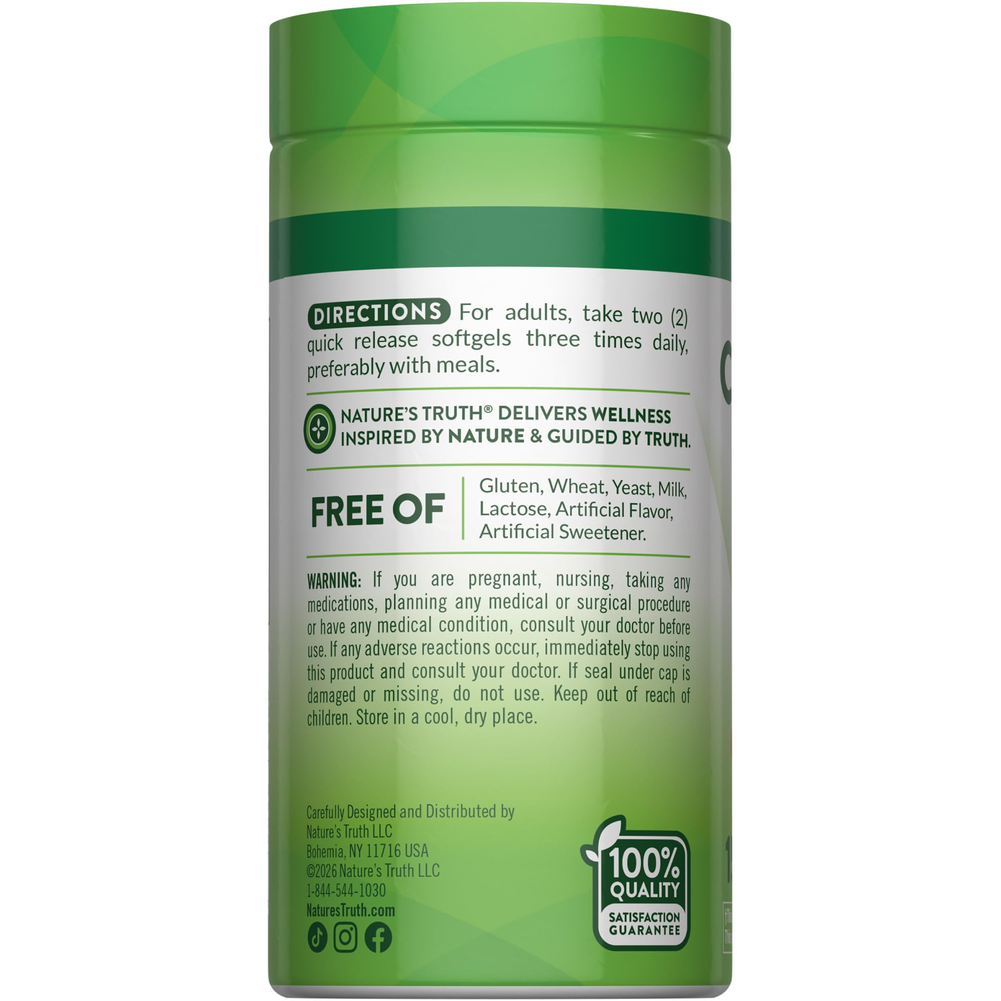 Cranberry softgels for active lifestyle