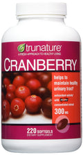 Cranberry softgels for bladder health