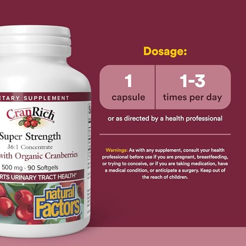 Cranberry softgels for daily health