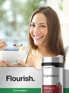 Cranberry softgels for daily wellness