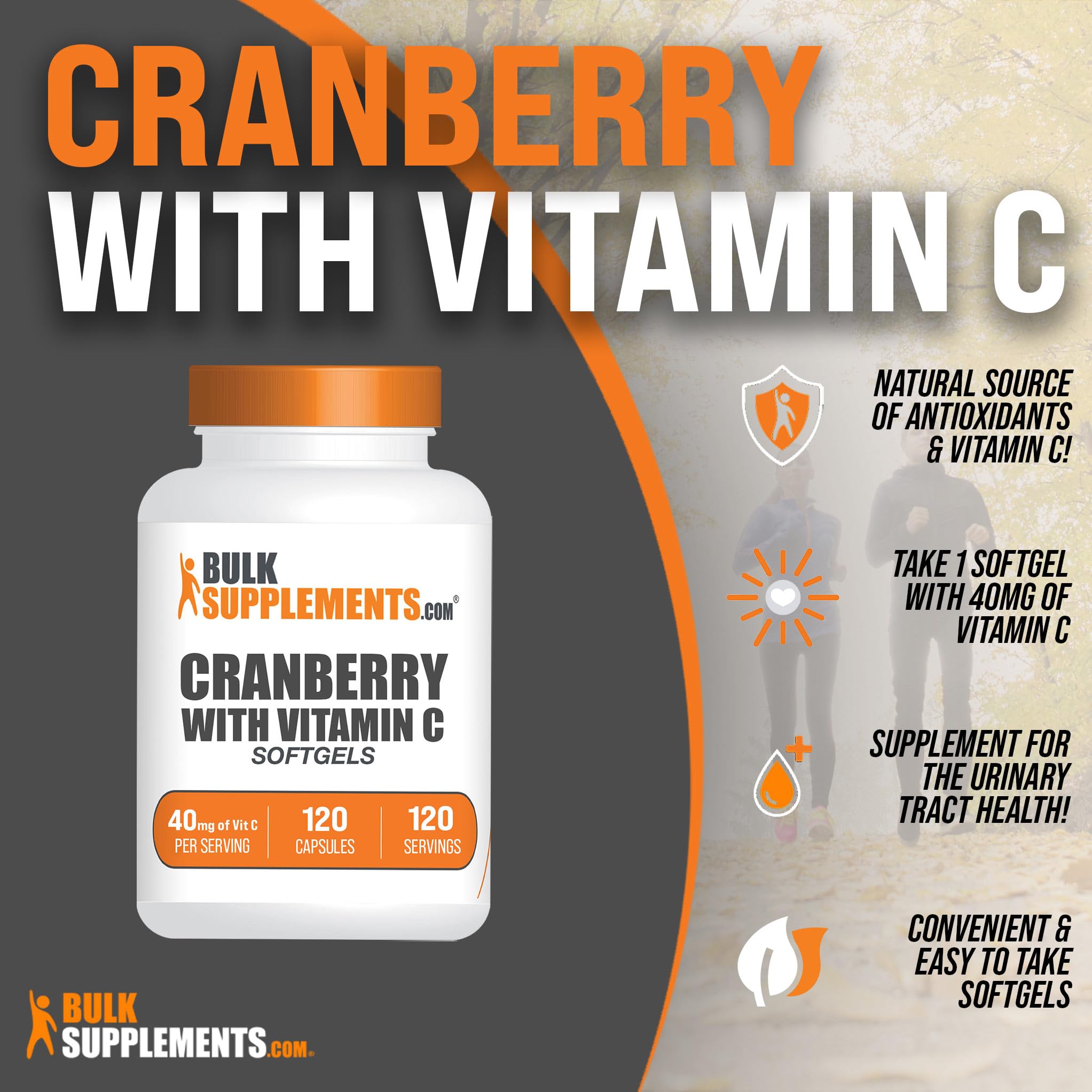 cranberry softgels for men and women