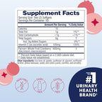 Cranberry softgels for urinary health
