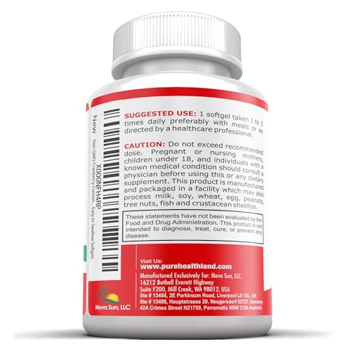 Cranberry softgels for urinary health