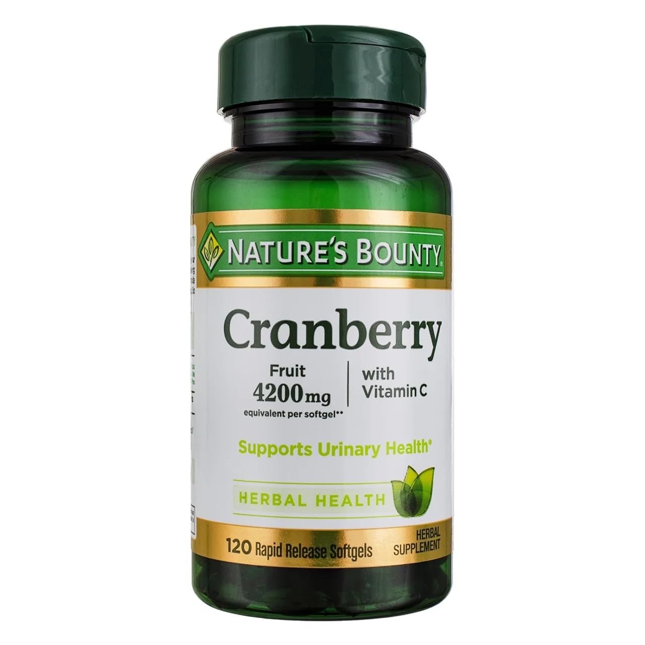 Cranberry softgels with Vitamin C