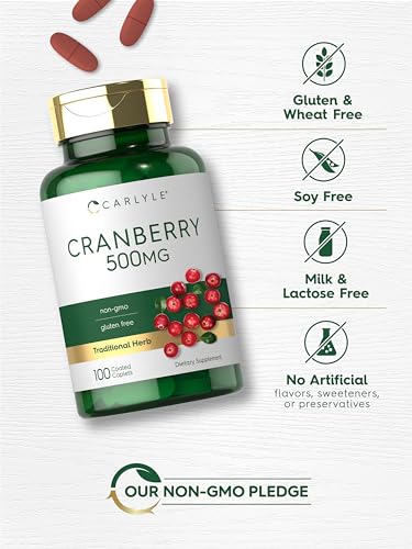 Cranberry supplement for active lifestyles