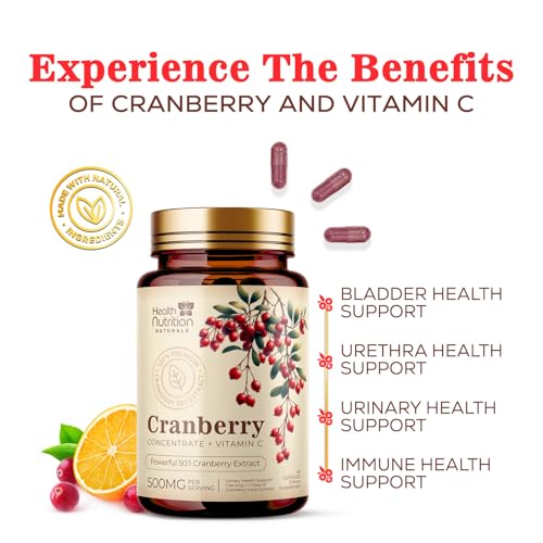 Cranberry supplement for active lifestyles