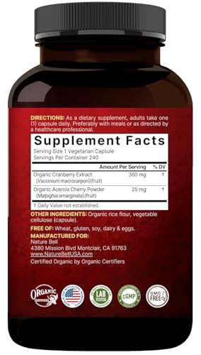 cranberry supplement for daily nutrition