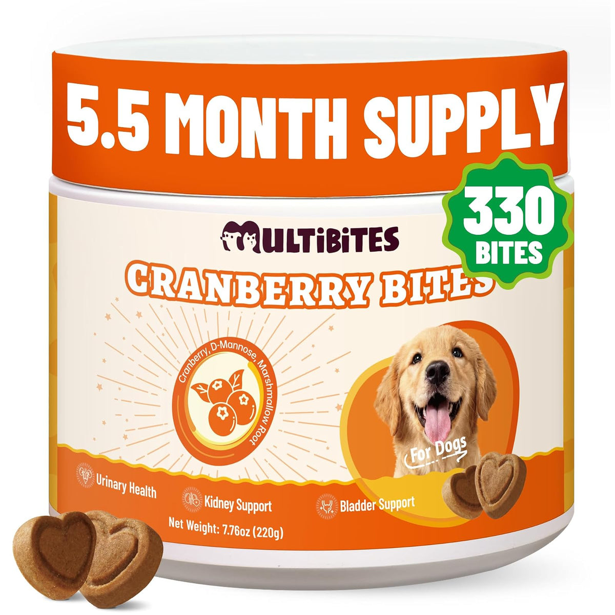 Cranberry supplement for dog health