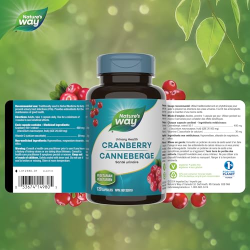 Cranberry supplement for healthy skin