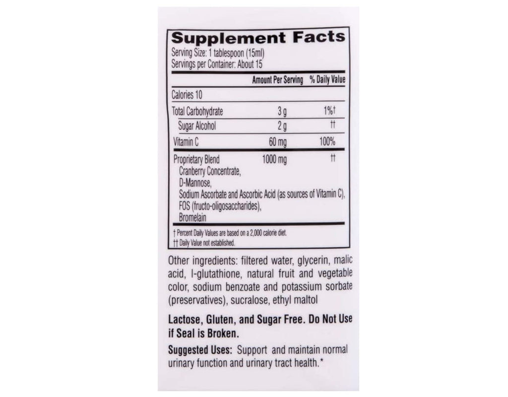 Cranberry supplement for hydration