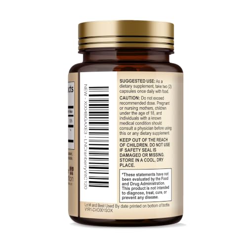 Cranberry supplement for natural energy
