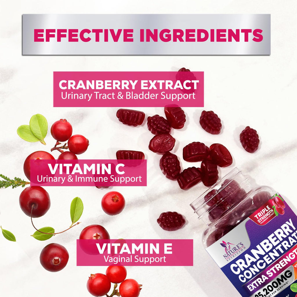 Cranberry supplement for optimal health
