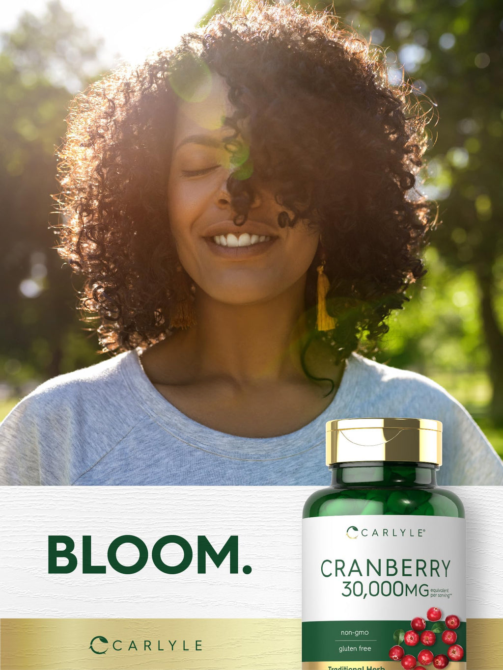 Cranberry supplement for overall wellness