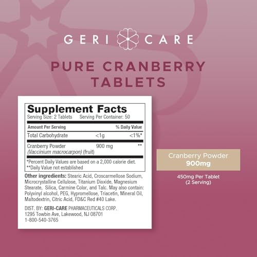 cranberry supplement for overall wellness