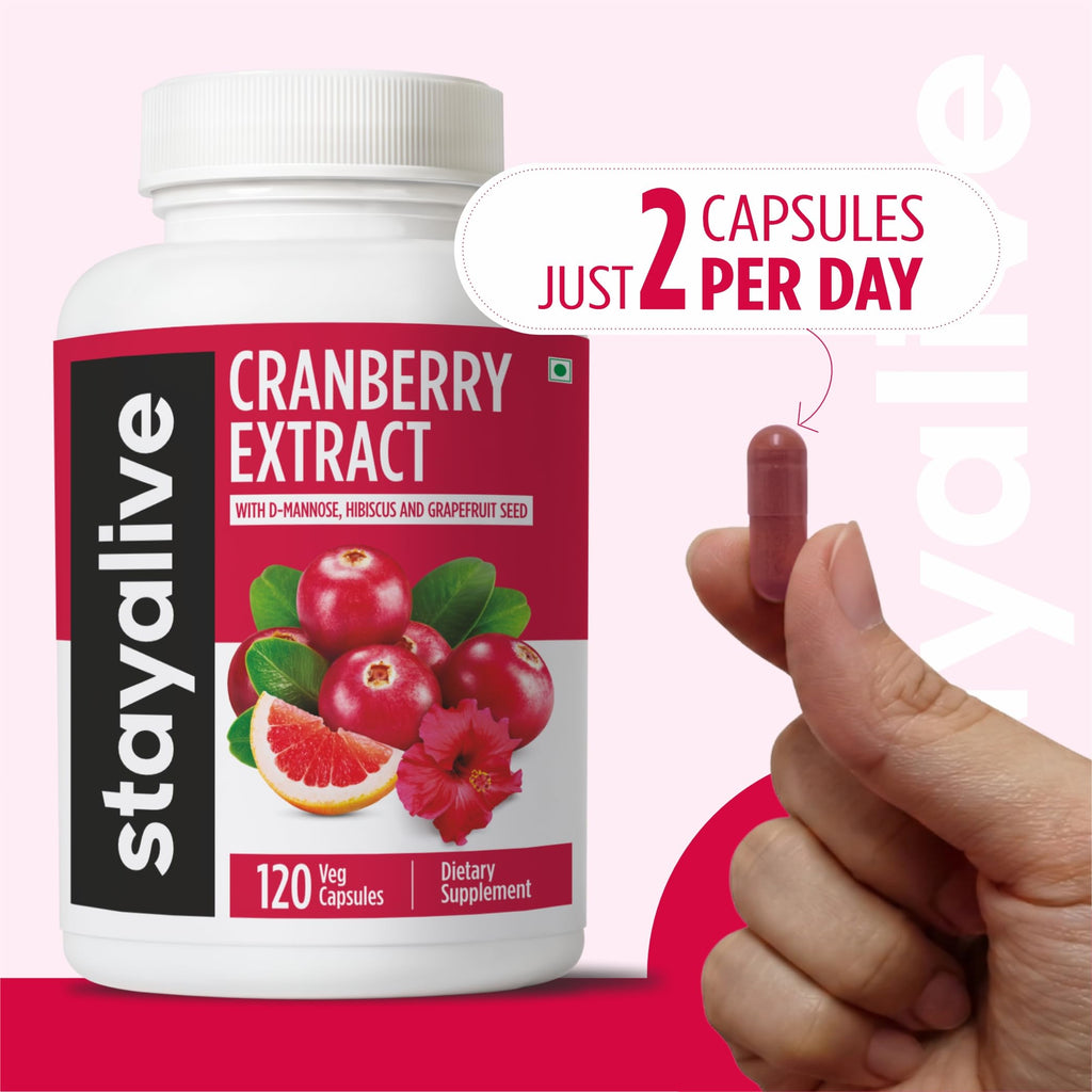 Cranberry supplement for overall wellness