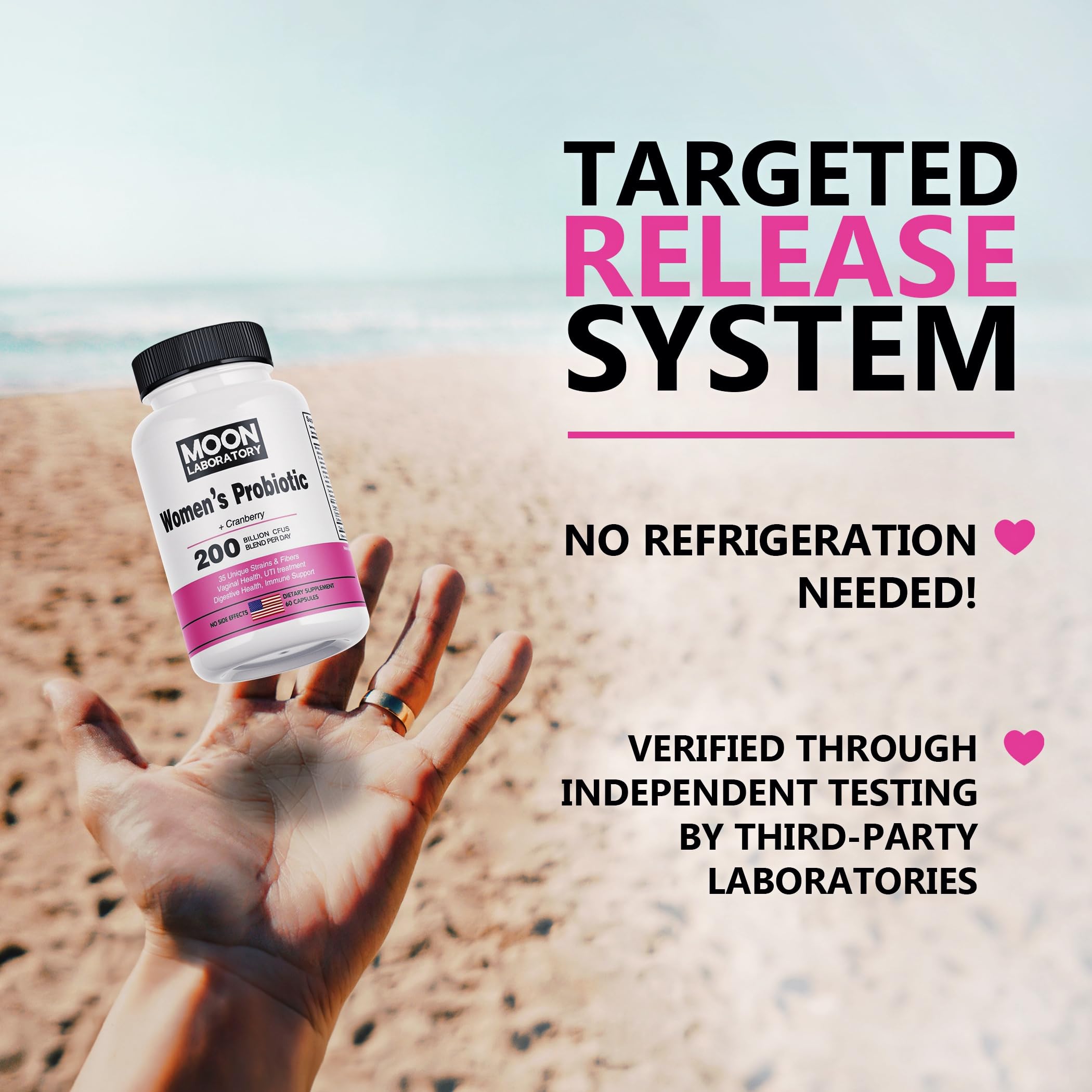 Cranberry supplement for PH balance
