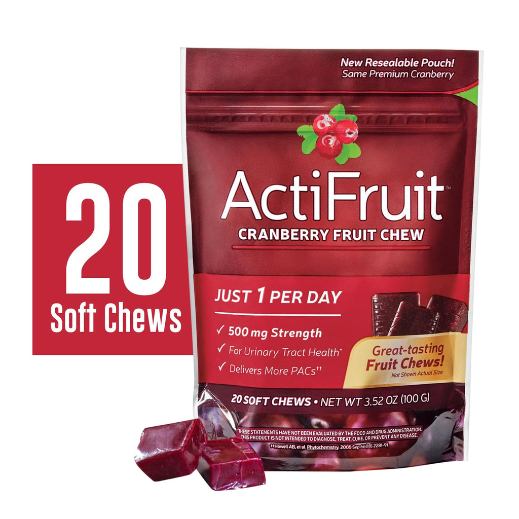 Cranberry supplement for urinary health