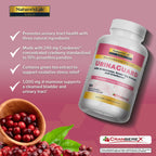 Cranberry supplement for urinary health