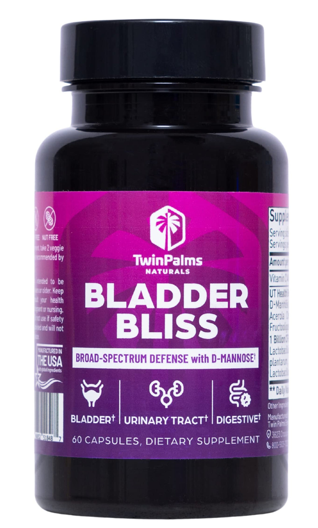 Cranberry supplement for urinary health