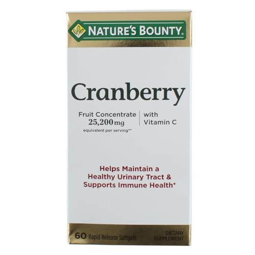 Cranberry supplement for urinary health