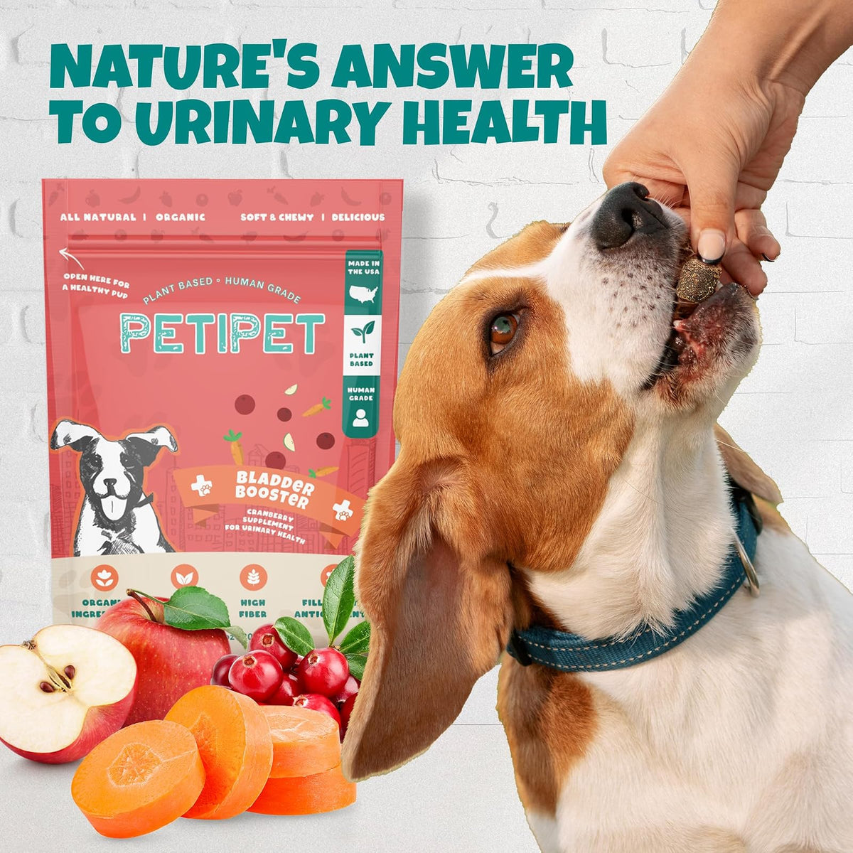 Cranberry supplement for urinary health