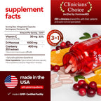 Cranberry supplement for urinary health