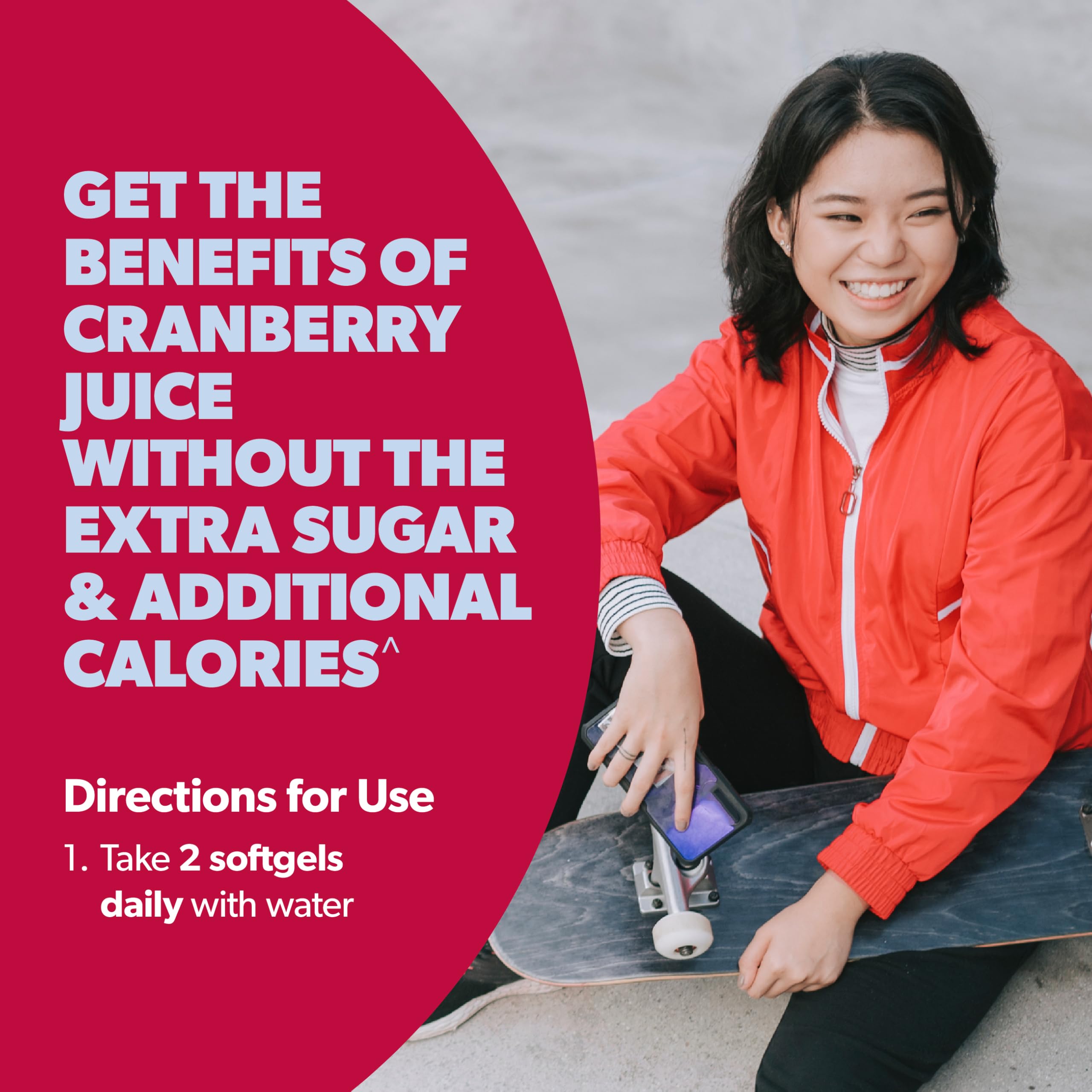 Cranberry supplements for bladder function