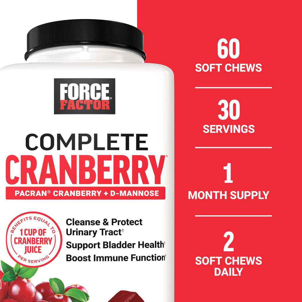 Cranberry vitamins for everyday health
