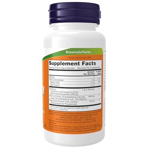 Cranberry with PACs for antioxidant support