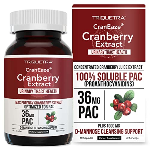CranEaze cranberry capsules for urinary health