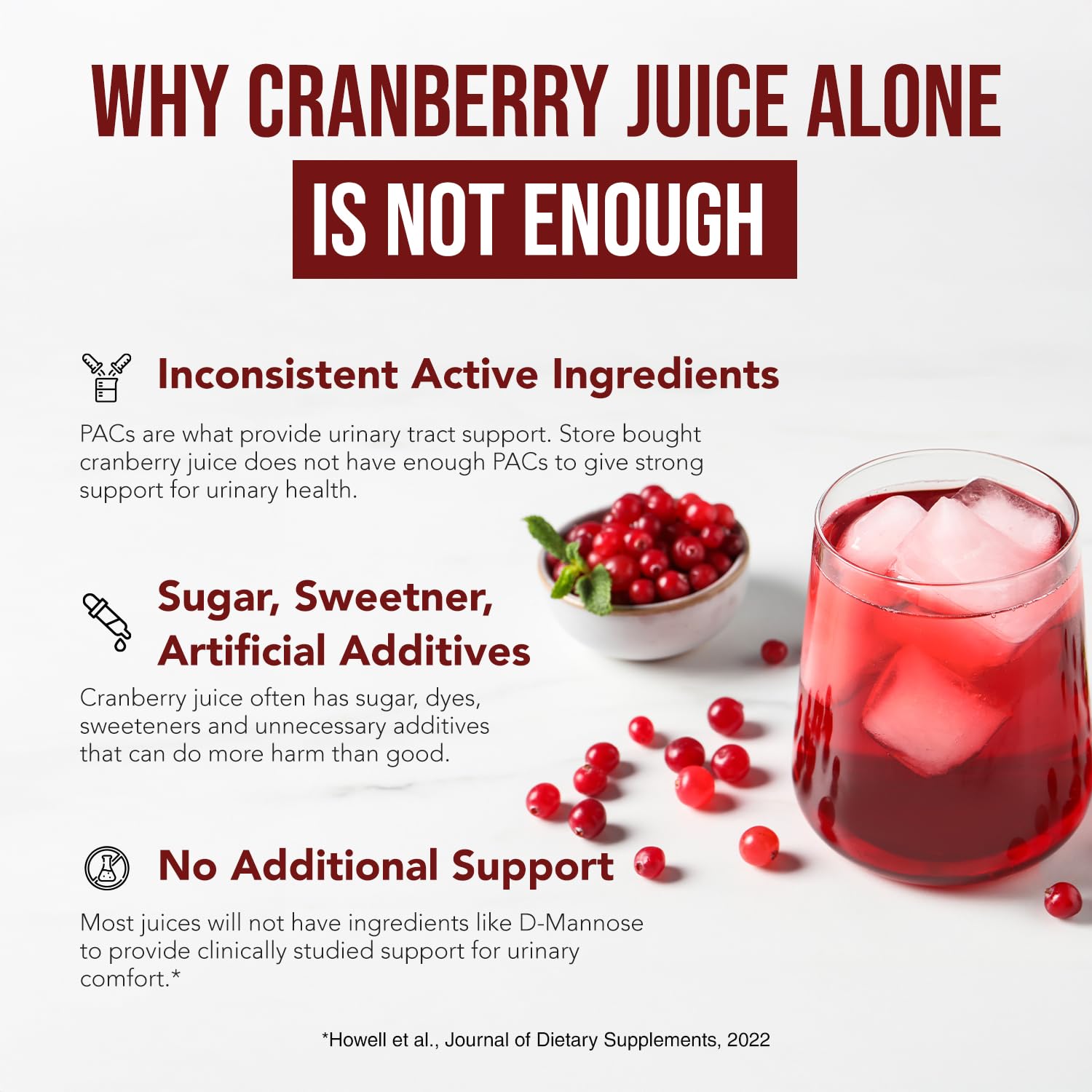 CranEaze for maintaining urinary balance