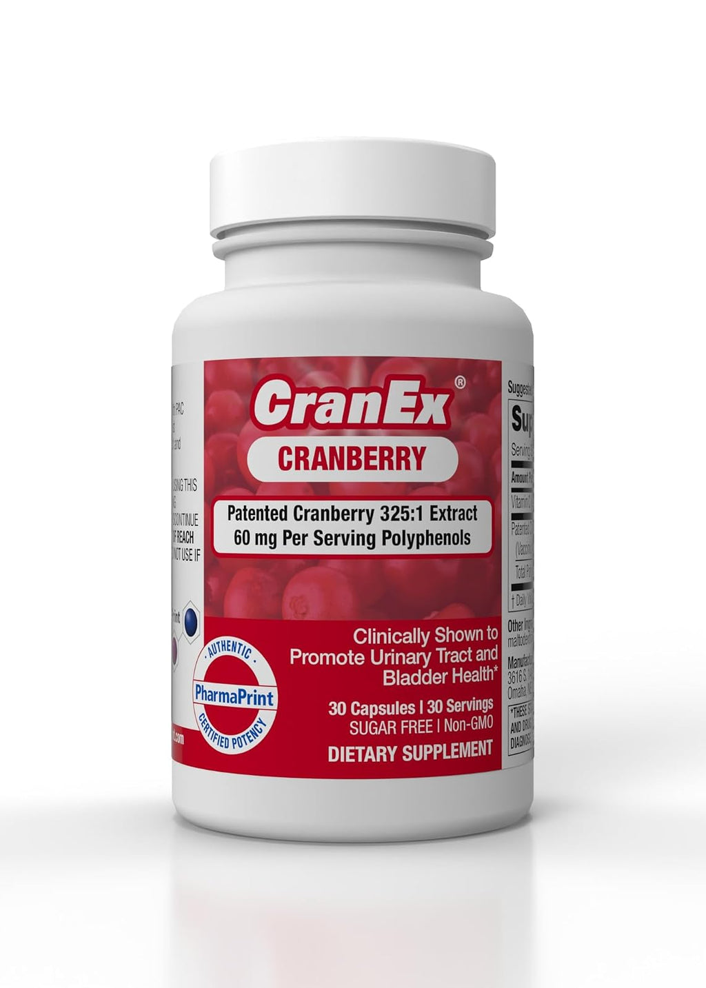 CranEx cranberry extract capsules