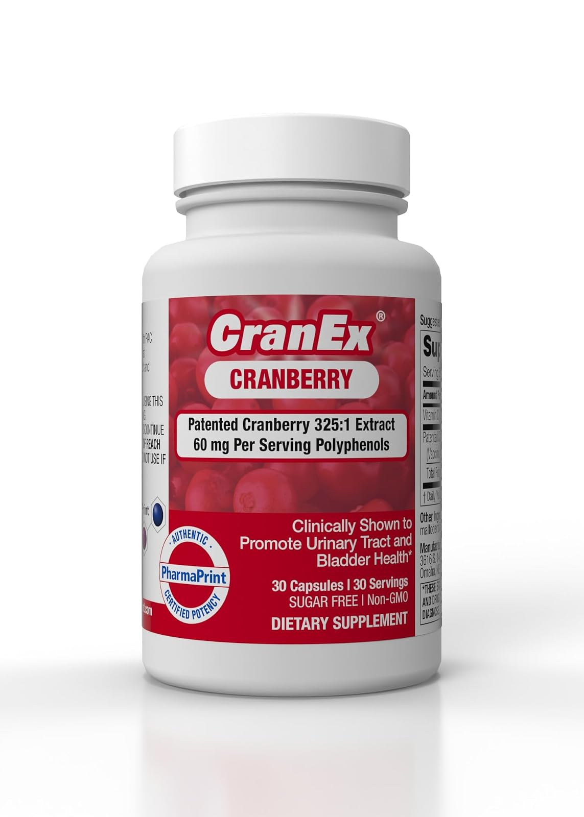 CranEx cranberry extract capsules